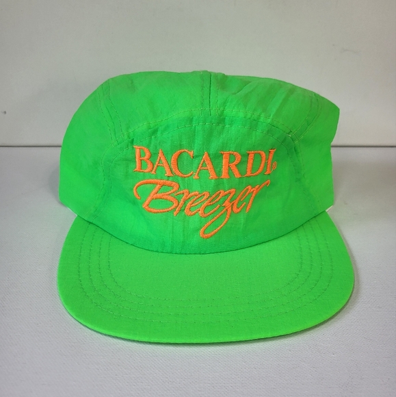 Bacardi | Accessories | Vintage 8s Bacardi Breezer Neon Green Elastic ...